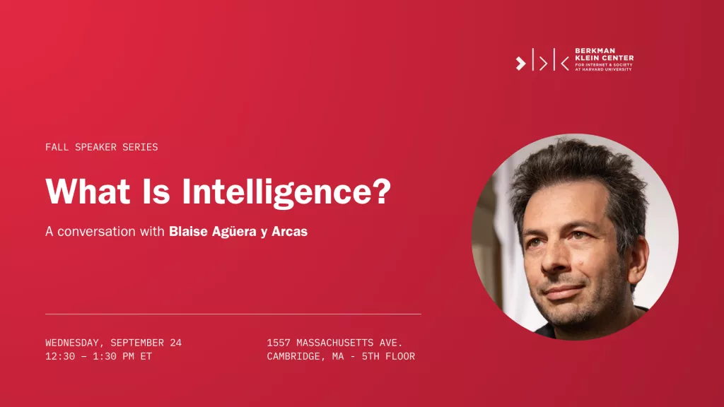 What Is Intelligence? Lessons from AI About Evolution, Computing, and Minds | Berkman Klein Center